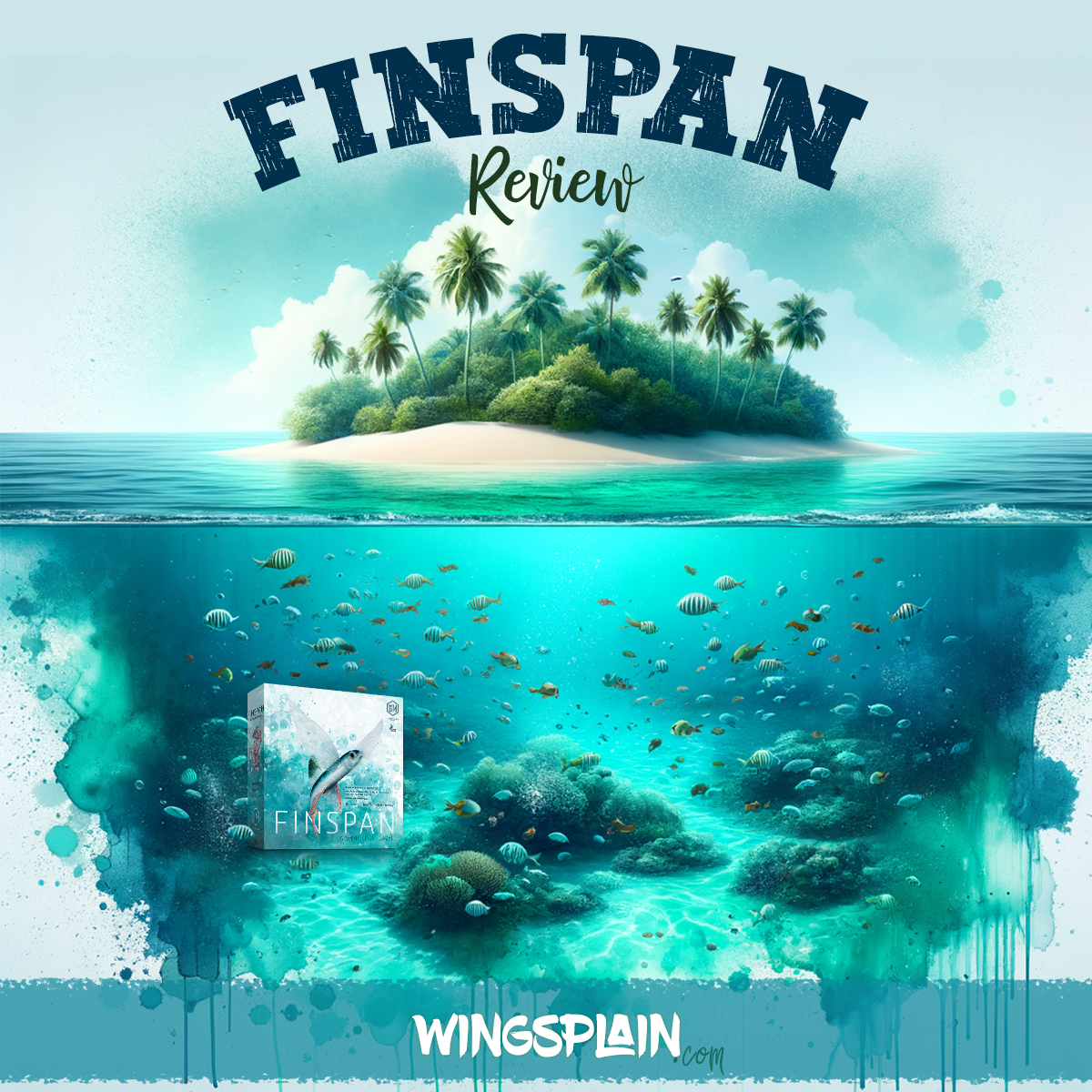 Finspan Board Game Review: Fish Frenzy! • Wingsplain
