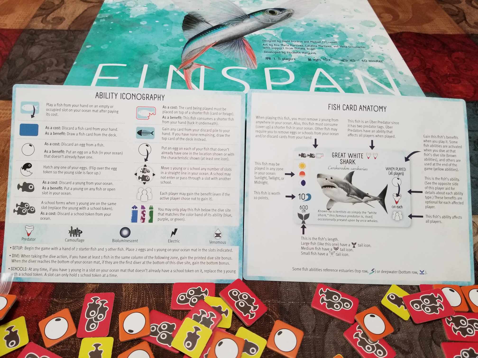 Finspan Board Game Review: Fish Frenzy! • Wingsplain