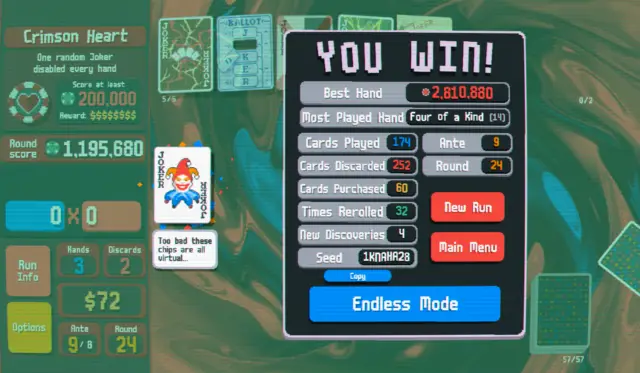 Balatro Review: After 100 Hours (Steam) • Wingsplain