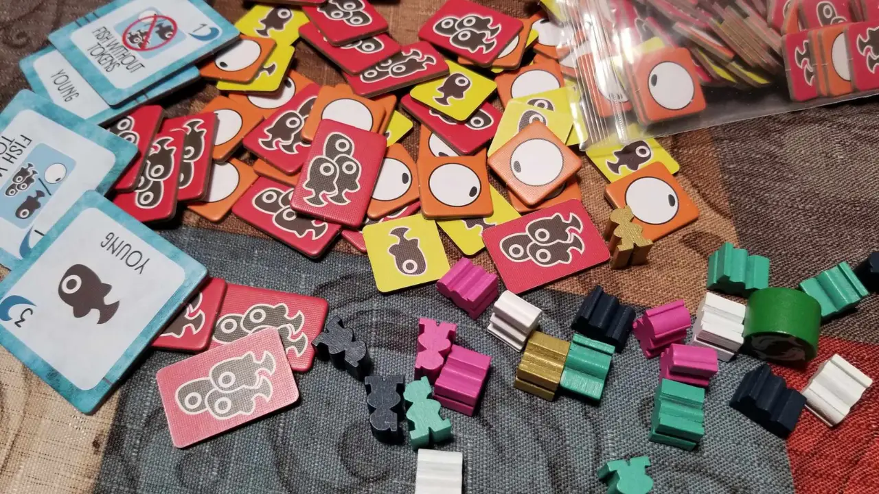 Finspan Board Game Review: Fish Frenzy! • Wingsplain